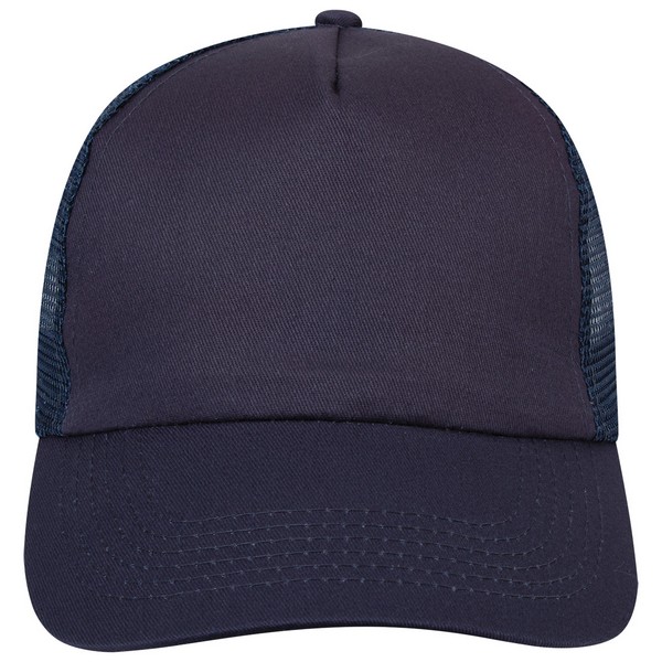AH1033T 5 Panel Mesh Back Cap With Custom Imprint