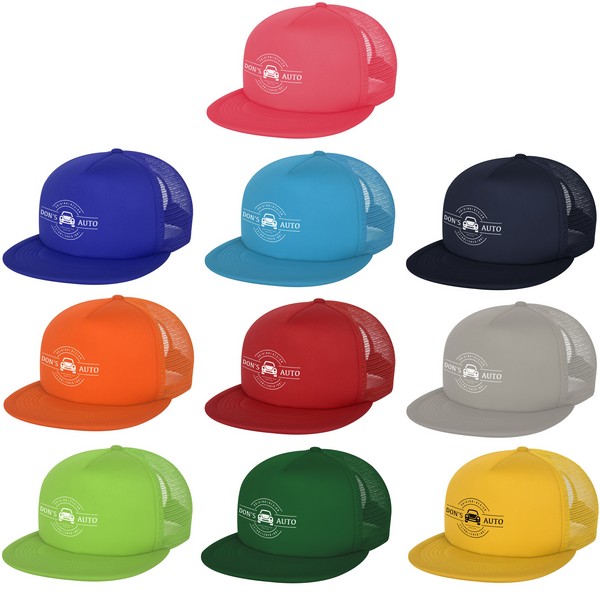 AH1133 Gnarly Trucker Cap With Custom Imprint