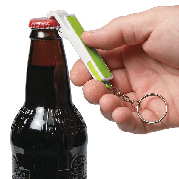 KH206 Bottle Opener/Phone Stand Keychain With Custom Imprint
