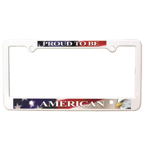 HA8040004 4 Hole License Plate Frames with Full Color Digital Custom ...