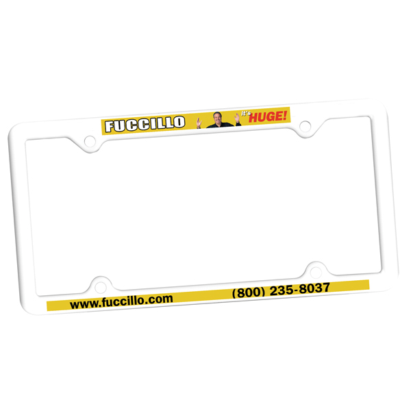 HA8041004 Thin Panel License Plate Frames with Full Color Digital ...