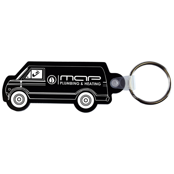 KA27080 Van Key Fob with Custom Imprint