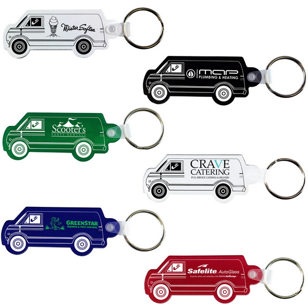 KA27080 Van Key Fob with Custom Imprint