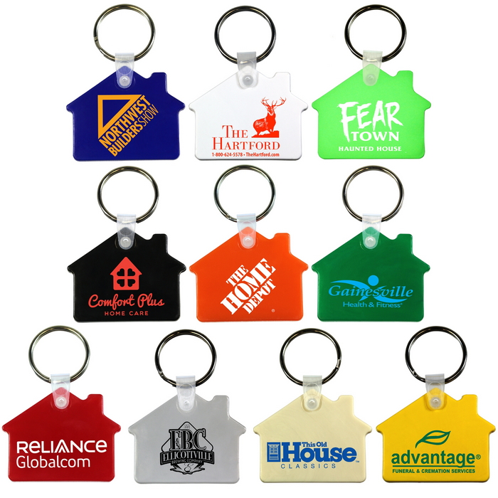 KA27065 House Key Fob with Custom Imprint