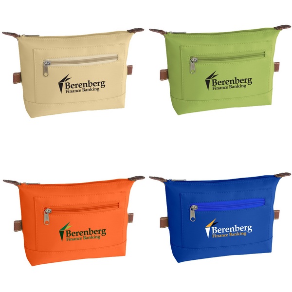 JH9452 Microfiber Cosmetic Bag With Custom Imprint