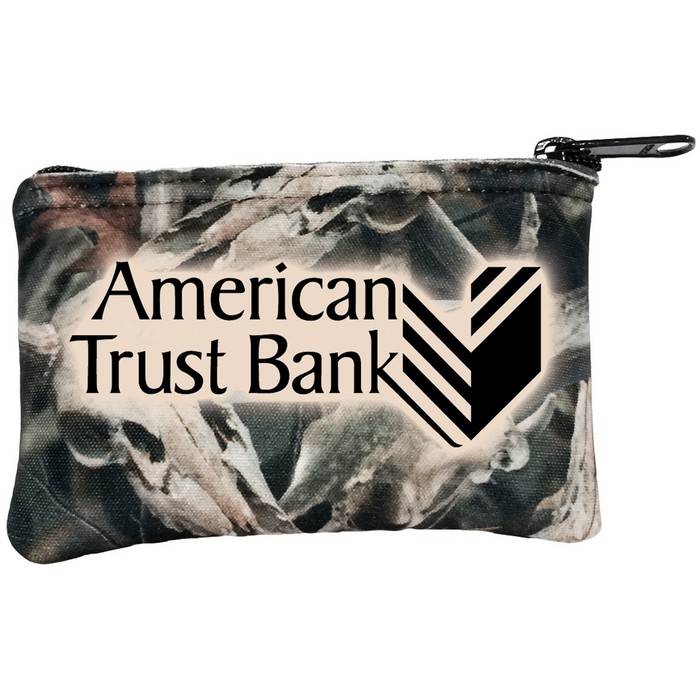 JC53004CP Zippered Travel Pouch With Full Color Custom Imprint