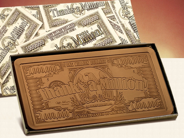 CC302299 Thanks A Million 2lb Milk Chocolate Bar