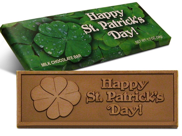 CC310005 St. Patrick's Day Chocolate Bar