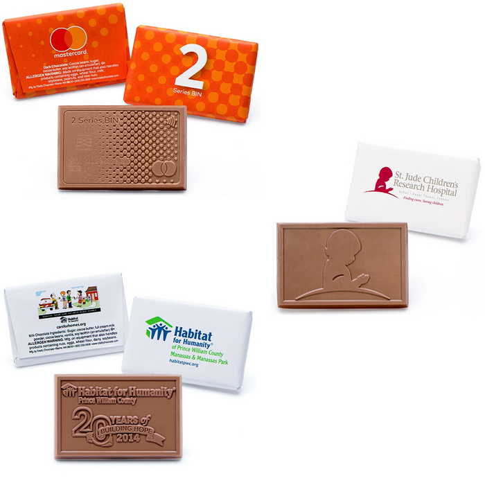 CC1023 2 x 3 Custom Chocolate Bar and Wrapper
