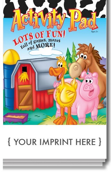 SC0070 Lots of Fun Activity Pad with Custom Imprint
