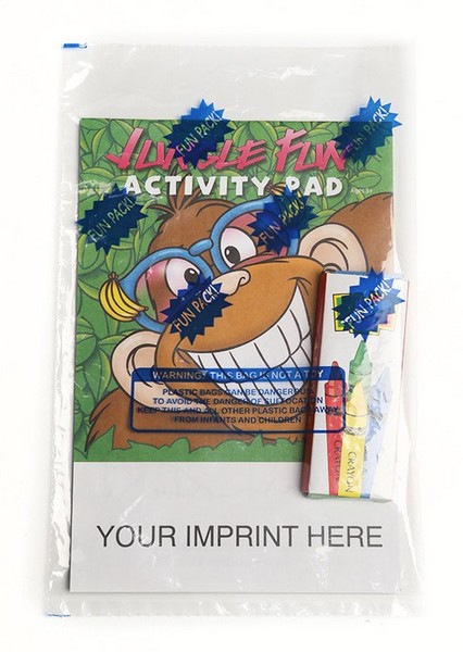 SC0085 Jungle Fun Activity Pad with Custom Imprint