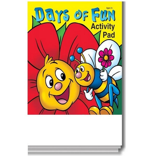 SC0454B Days of Fun Activity Pad Blank No Imprint