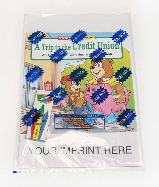 CS0600 A Trip to the Credit Union Coloring and Activity Book with ...