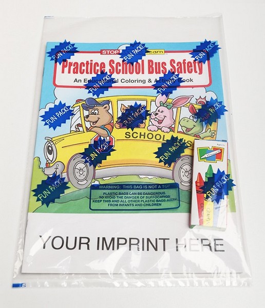 CS0230 Practice School Bus Safety Coloring and Activity Book with ...