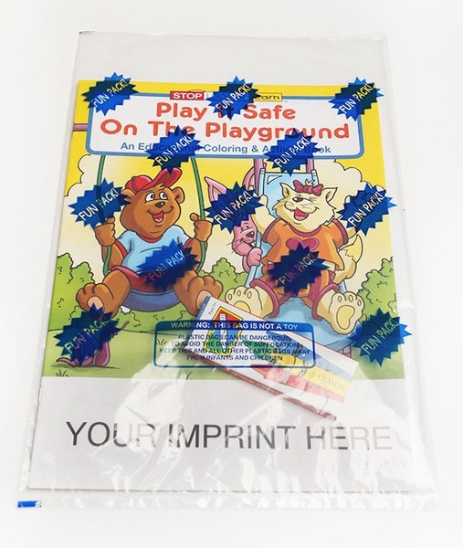 CS0250 Play it Safe on the Playground Coloring and Activity Book with ...