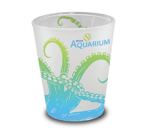 DX8104 2 Oz.Frosted Shot Glass With Full Color Custom Imprint