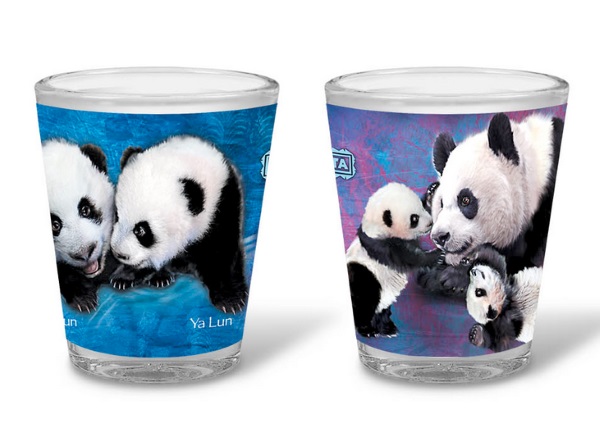 DX8113 2 Oz.Glass Shot Glass With Full Color Custom Imprint