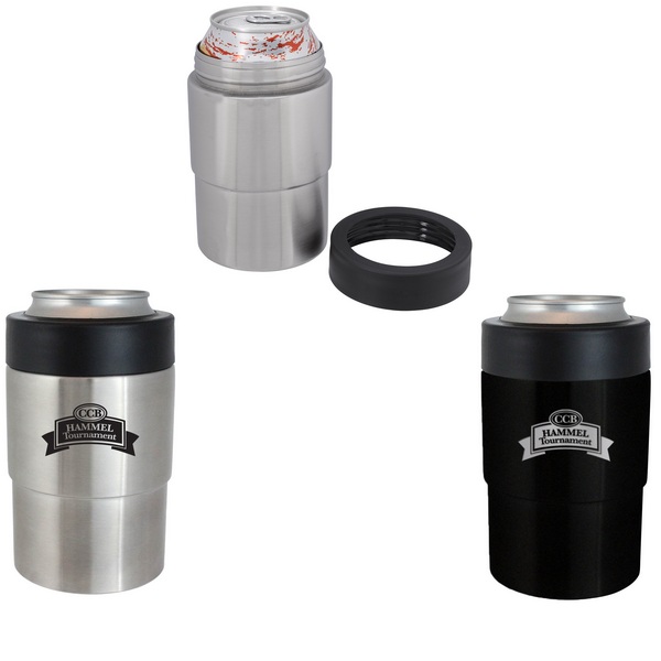 DH5715 Stainless Steel Insulated Can Holder With Custom Imprint