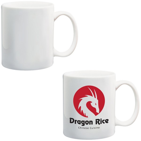 DH7174 11 Oz. Vitrified Ceramic Mug With Custom Imprint