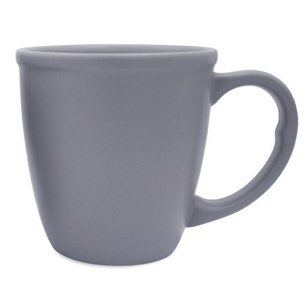 DX9001 14 Oz. Matte Gray Bistro Mug With Custom Imprint