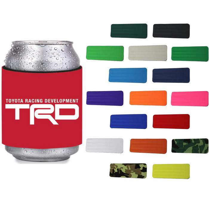 DC10014CP Slap Wrap & Go Can Cooler with Full Color Custom Imprint