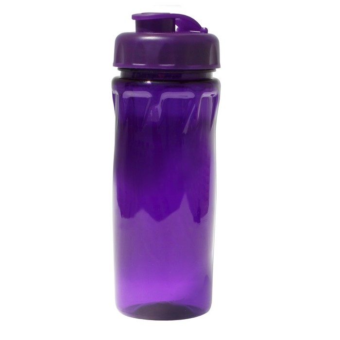DA68818 18 OZ. Poly-Saver Bottle With Flip Top Cap And Custom Imprint