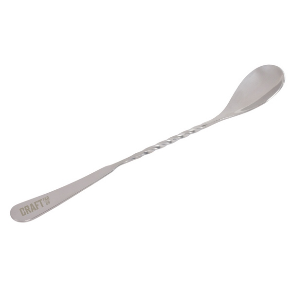 HST71210 Stainless Steel Cocktail Mixing Spoon With Custom Imprint
