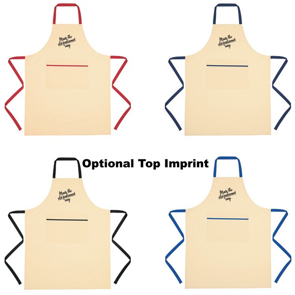 HH9005 Cotton Cooking Apron With Custom Imprint