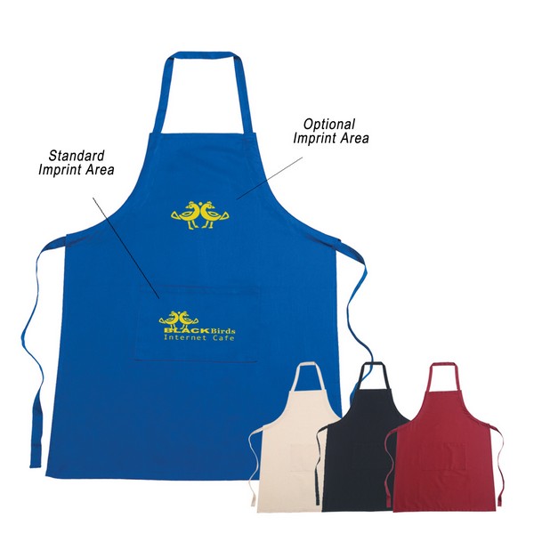 HH9006 100% Cotton Apron With Custom Imprint