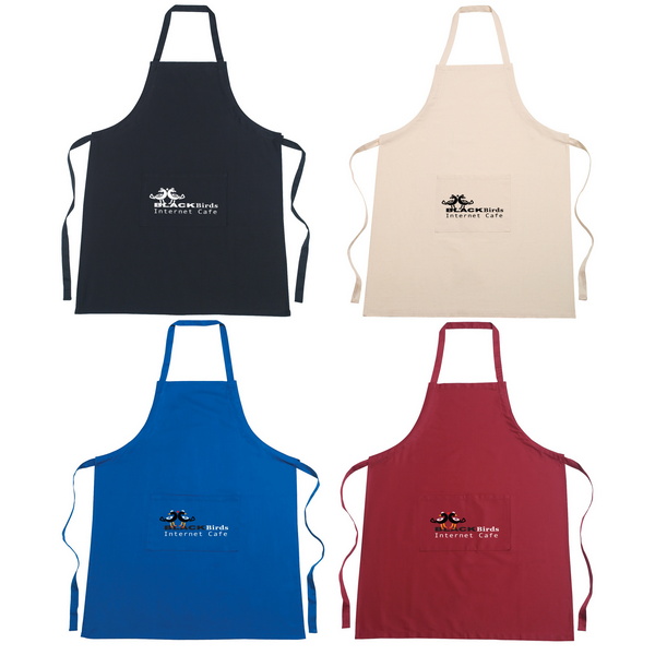 HH9006 100% Cotton Apron With Custom Imprint