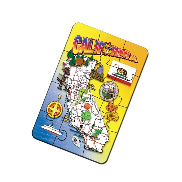 TLC58 5 1/2 x 8 1/2 Puzzle with Full Color Digital Custom Imprint