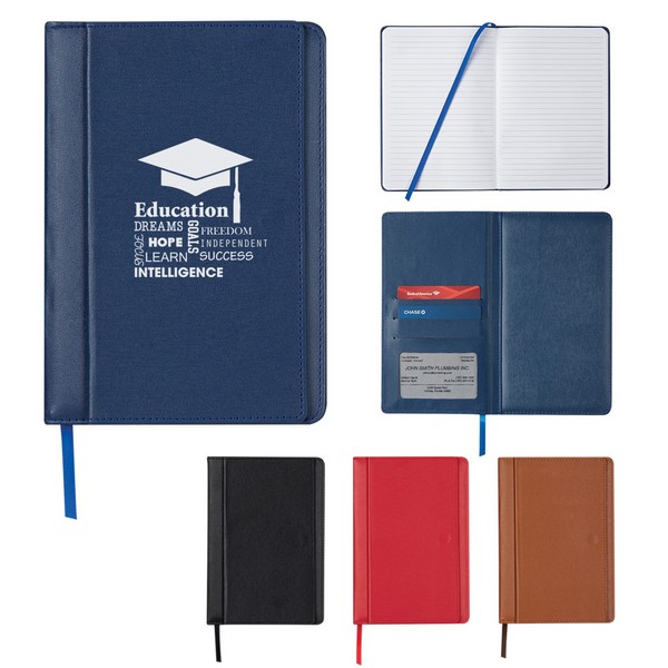 SH6946 Double Flap Journal With Custom Imprint
