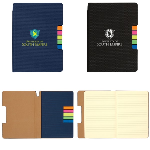SH1330 Sticky Flag Journal Notebook With Custom Imprint