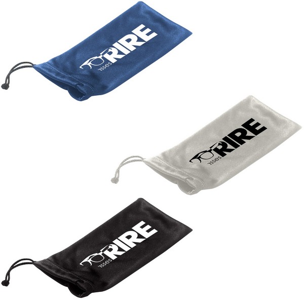 GH6243 Microfiber Pouch With Drawstring And Custom Imprint