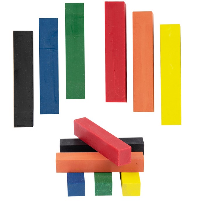 SH11146 6-Piece Rectangular Crayon Set With Custom Imprint