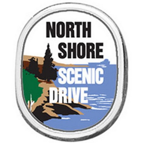 AGC91246 Window Shape Lapel Pin With Vertical Full Color Custom Imprint