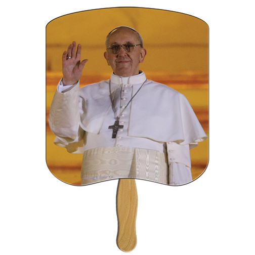 NLCRF910-929 Religious Hand Fan with Custom Imprint