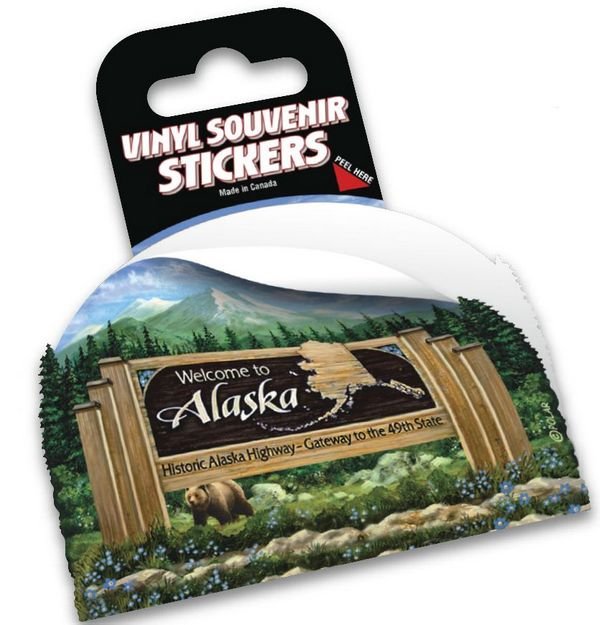 SP400260-SWS State Welcome Sign Vinyl Sticker