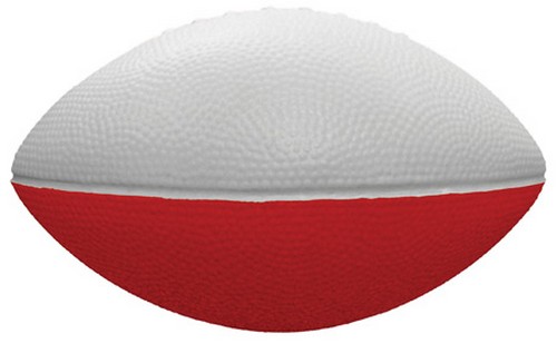 TGB72114-T 7 Foam Two-Tone Footballs With Custom Imprint