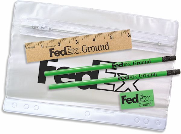 SA05030 Translucent School Kit With Custom Imprint