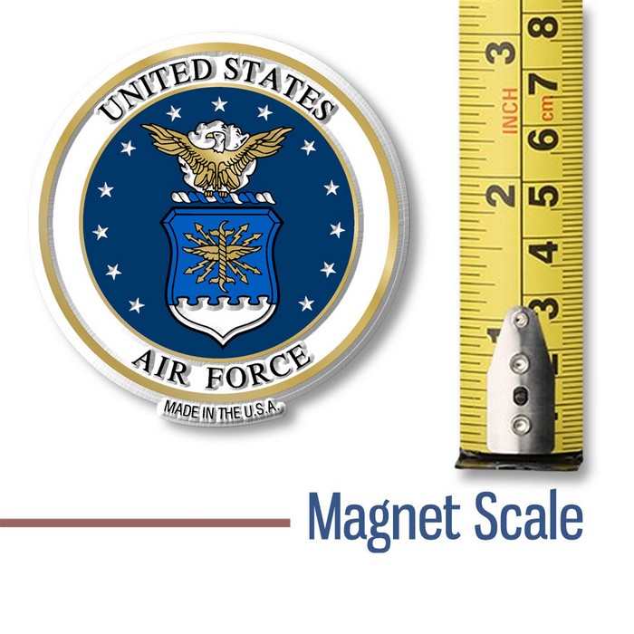 MIL104 U.S. Air Force Military Magnet