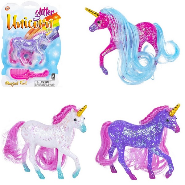 TR13111 Glitter Unicorn Play Set
