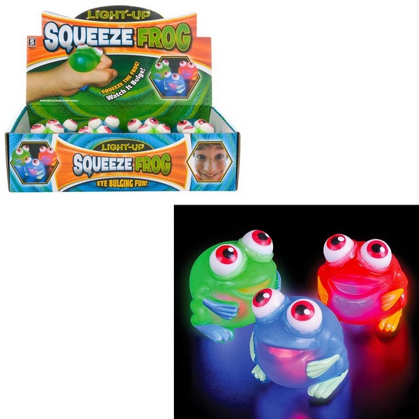 TR43494 Light-Up Squeeze Frog