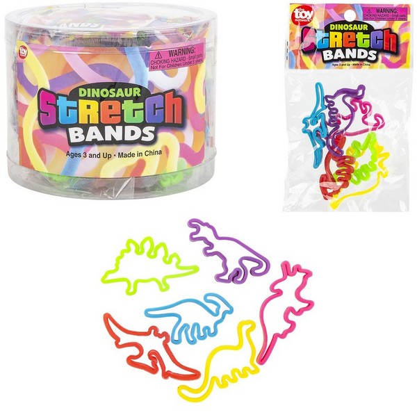 JR24025 Dinosaur Stretch Bands