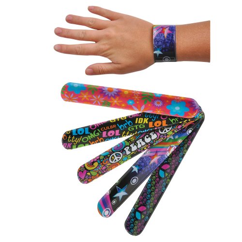 JR57302 Slap Bracelets Assorted Designs