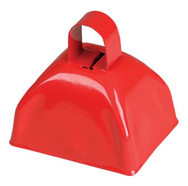 TR86343 Red Metal Cowbell