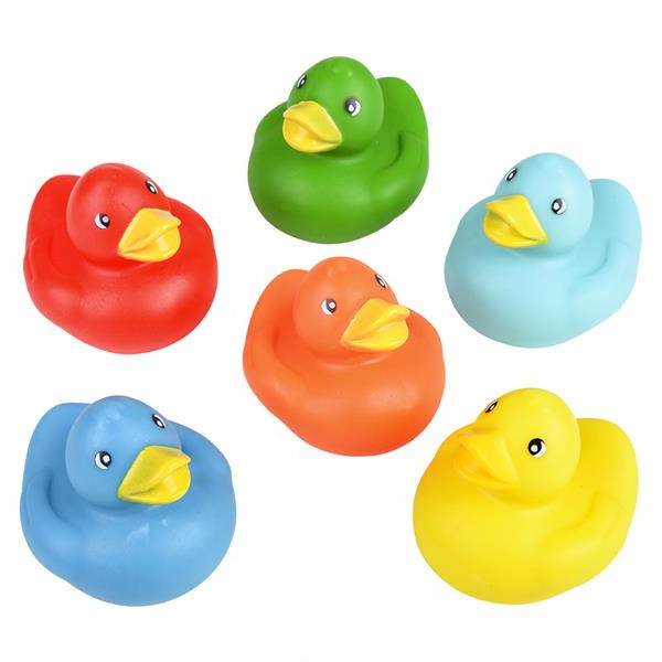 TR10499 Solid Color Rubber Ducky