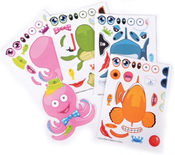SR58378 Make Sea Life Stickers