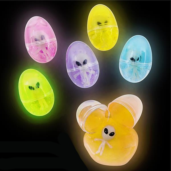 TR28497 Glow in the Dark Alien Putty Egg