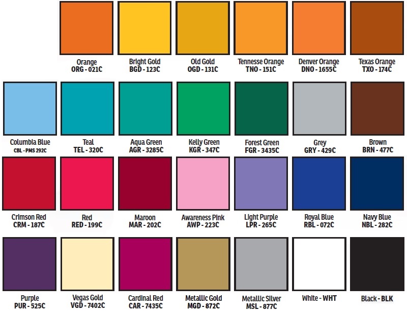 TP924FFC 9 x 24 Felt Pennant With Full Color Custom Imprint